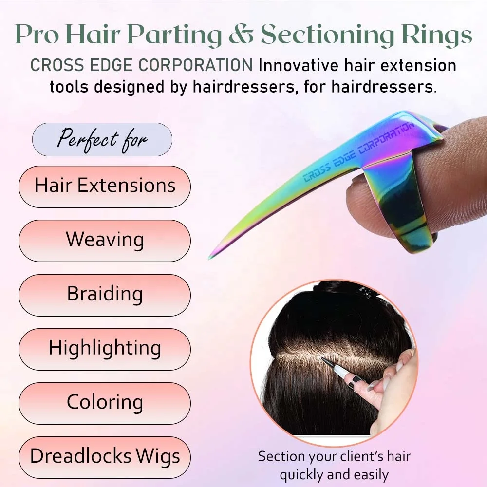 Stainless Steel Hair Parting Tool for Hair Extensions - Quick Pick ...