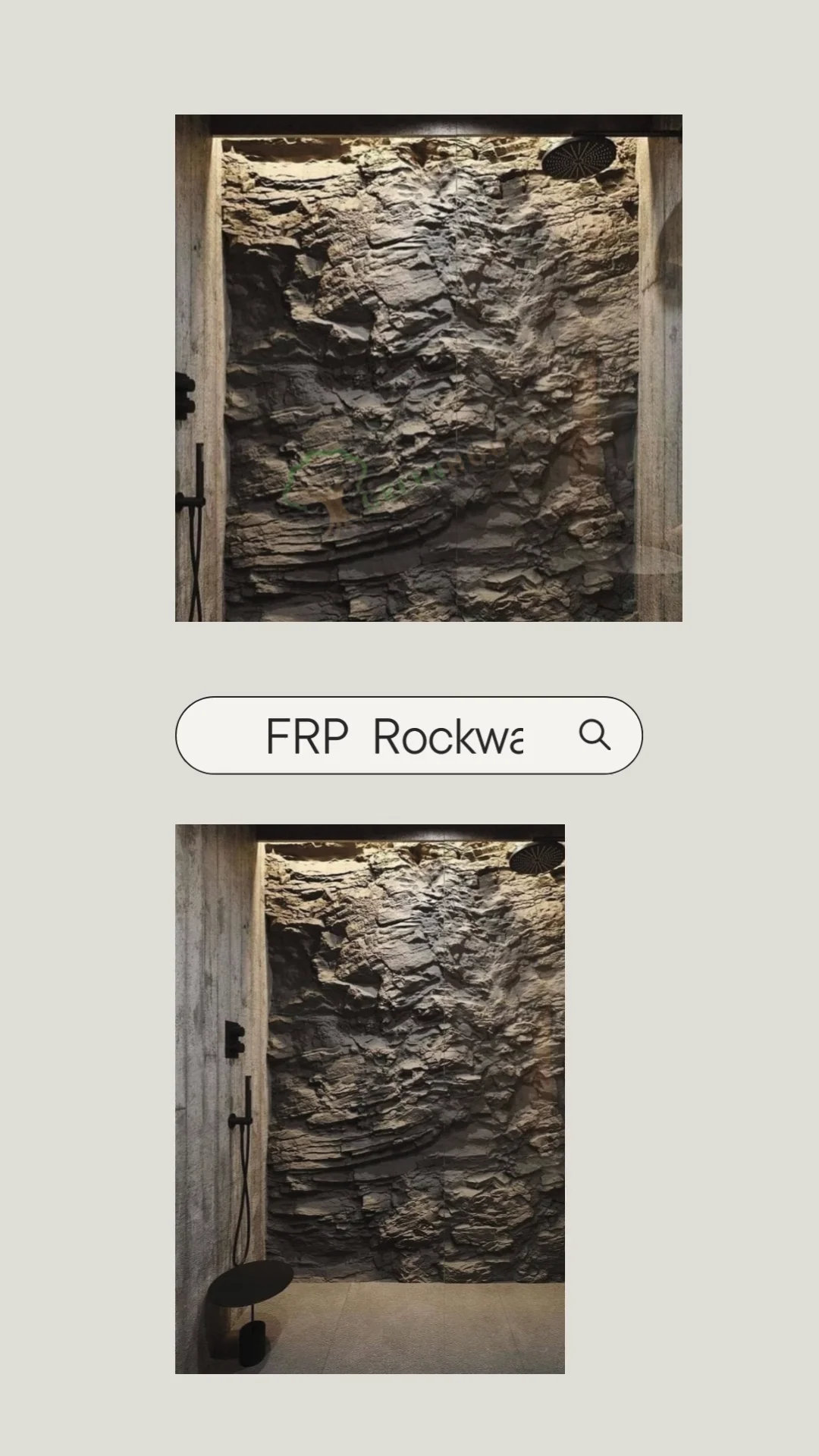 Indoor Outdoor Frp Faux Rock Wall With Latest Designed & Natural Look ...