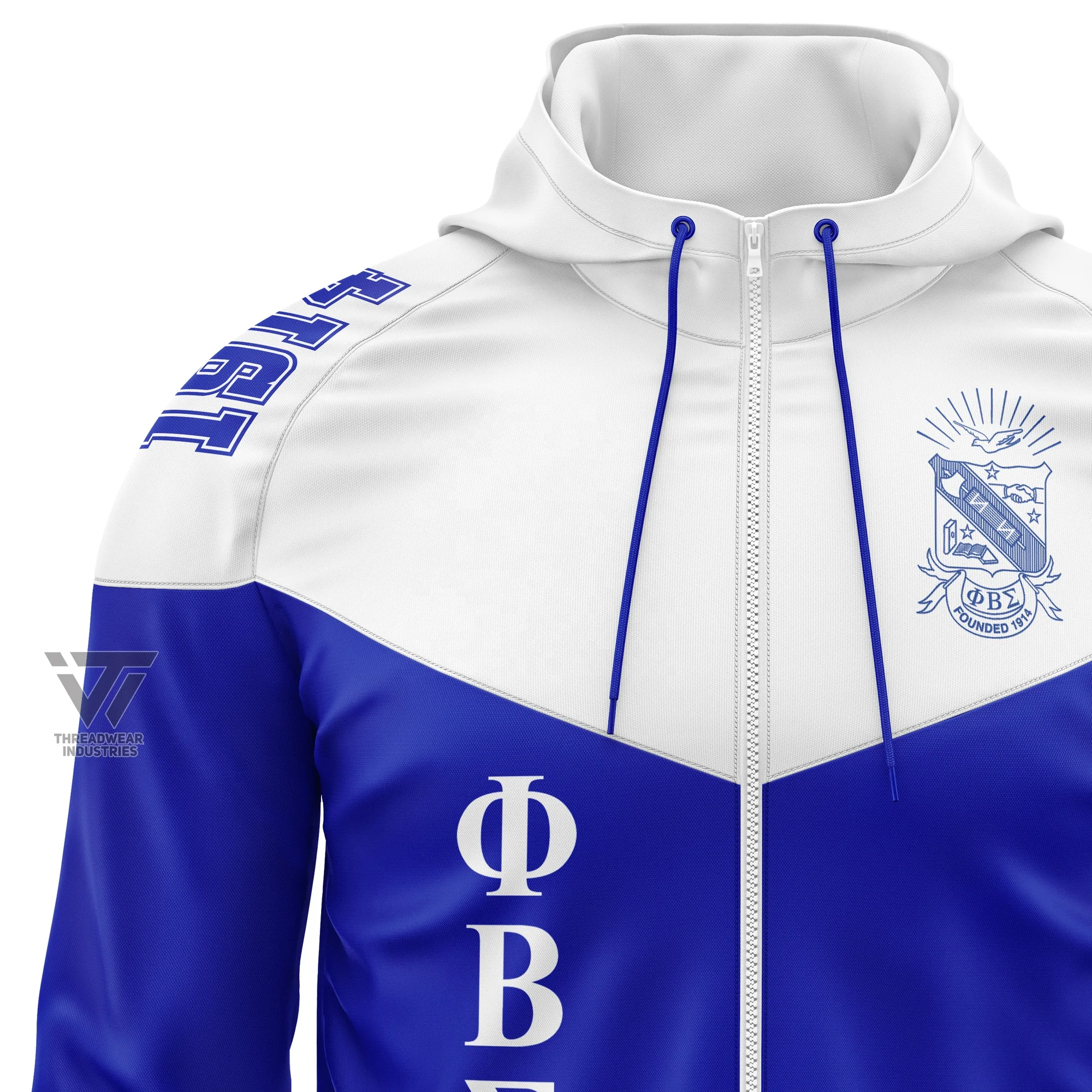 Custom Phi Beta Sigma Fraternity Embroidered Softshell Jacket