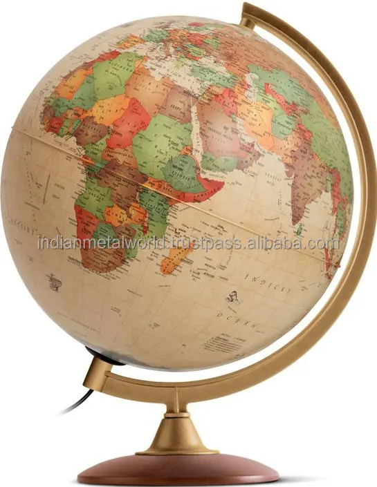 Exclusive Rotating Vintage Classy Design Globe with Stand