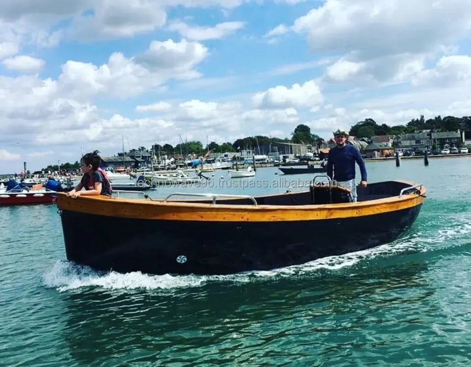 Fassmer Lifeboat Hull Renovated to Dutch Sloep Pleasure Boat