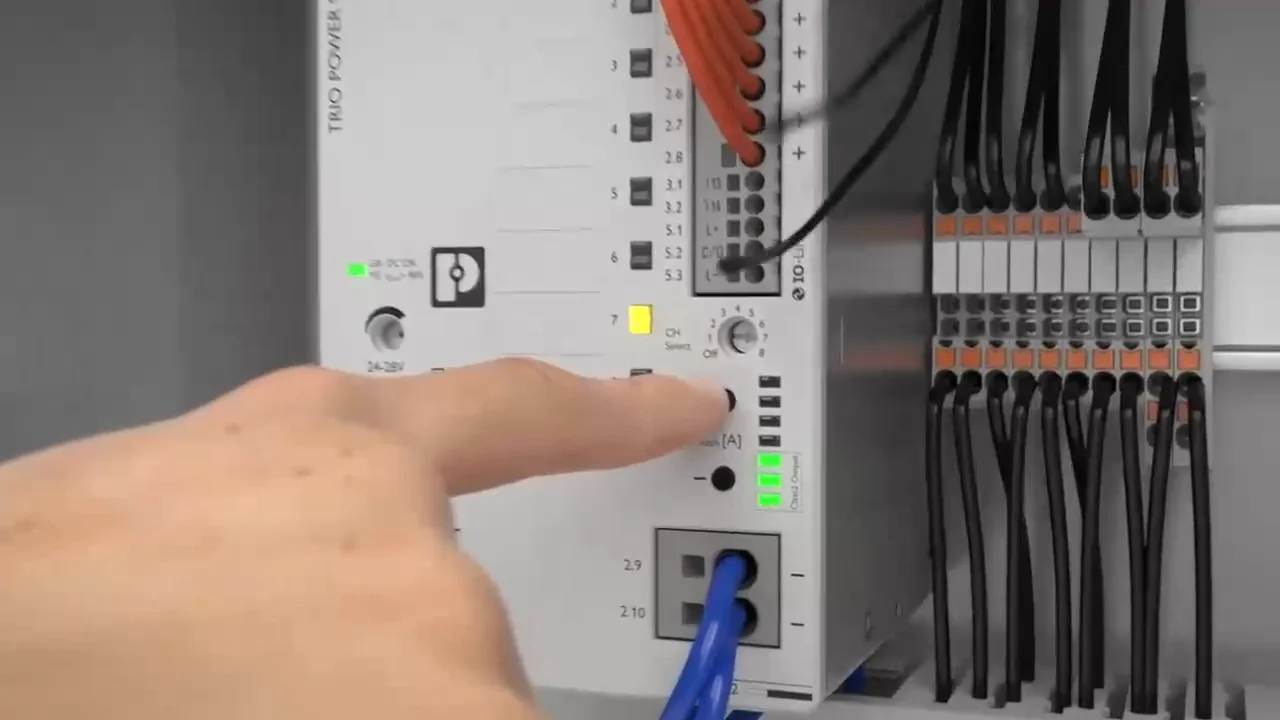 Phoenix 1252697 Trio3-ps/1ac/24dc/20/8c/iol - Power Supply Unit Trio ...