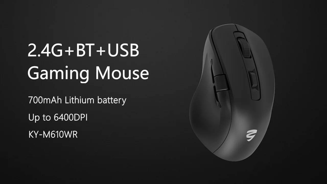 Odm Wireless Mouse Rgb Rechargeable Mouse Office Computer Silent ...