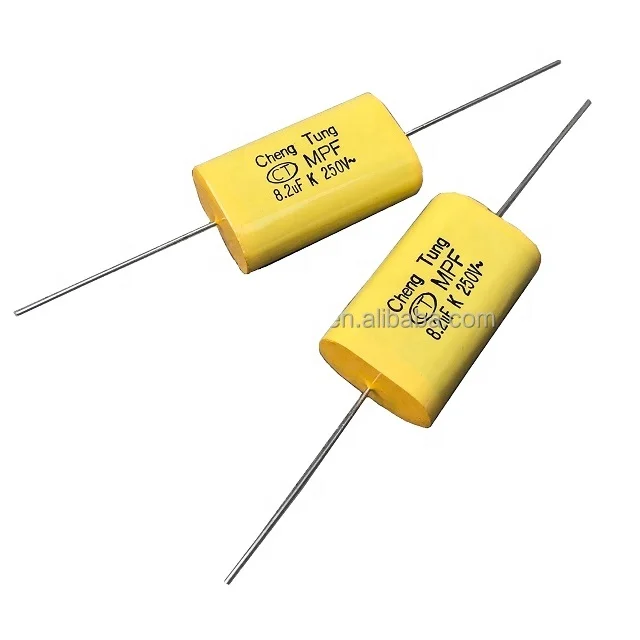 Axial Leads Flat Oval Metallized Film Capacitor| Alibaba.com