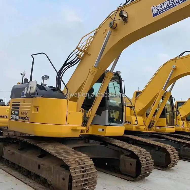 Used Excavator Digger - Komatsu PC228 Crawler Excavator