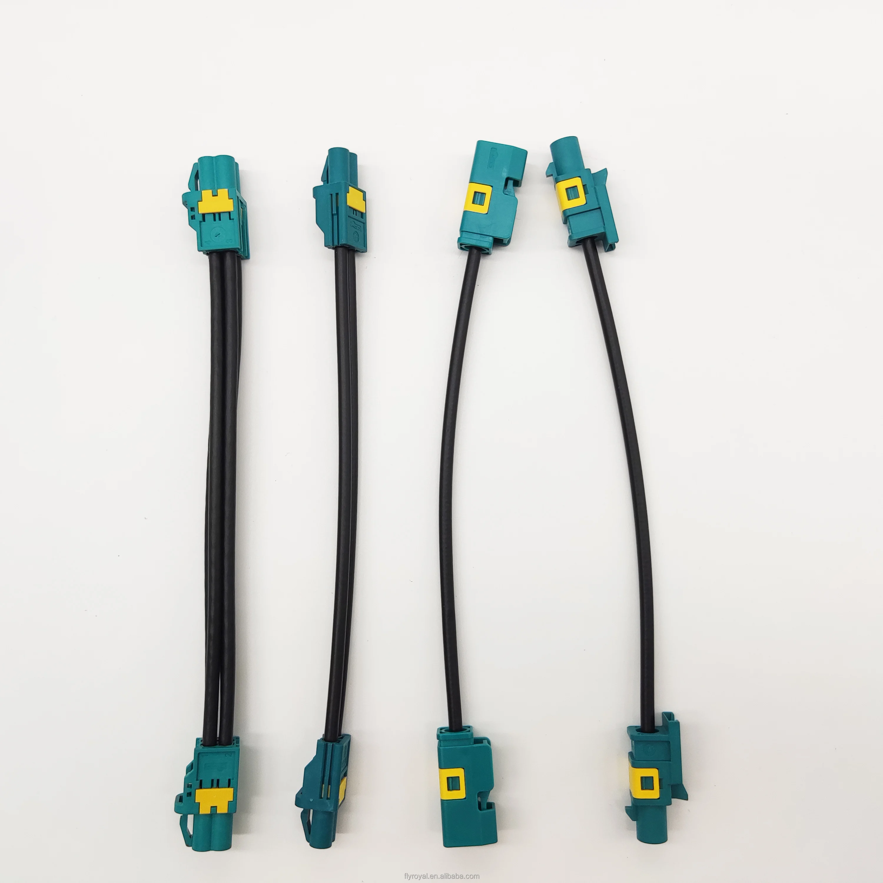 Mini Fakra Cable 4P Male to Male 50ohm RG316 Coaxial Pigtail Jack to ...