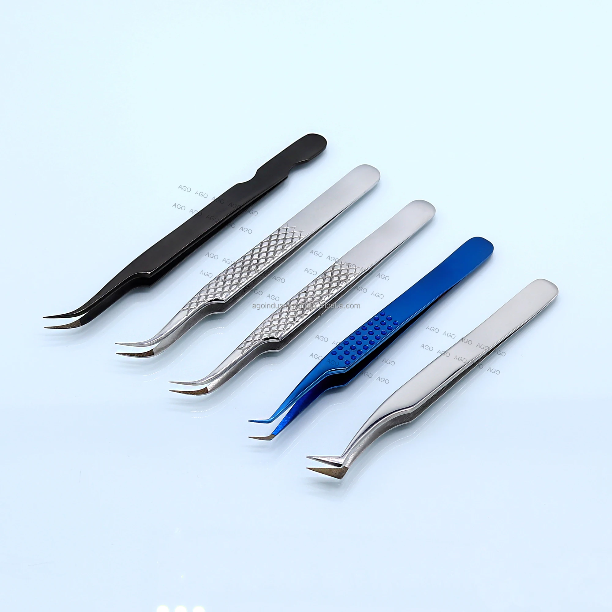 Custom Logo Beauty Tools Diy Lash Extension Tweezer For Eyelash ...
