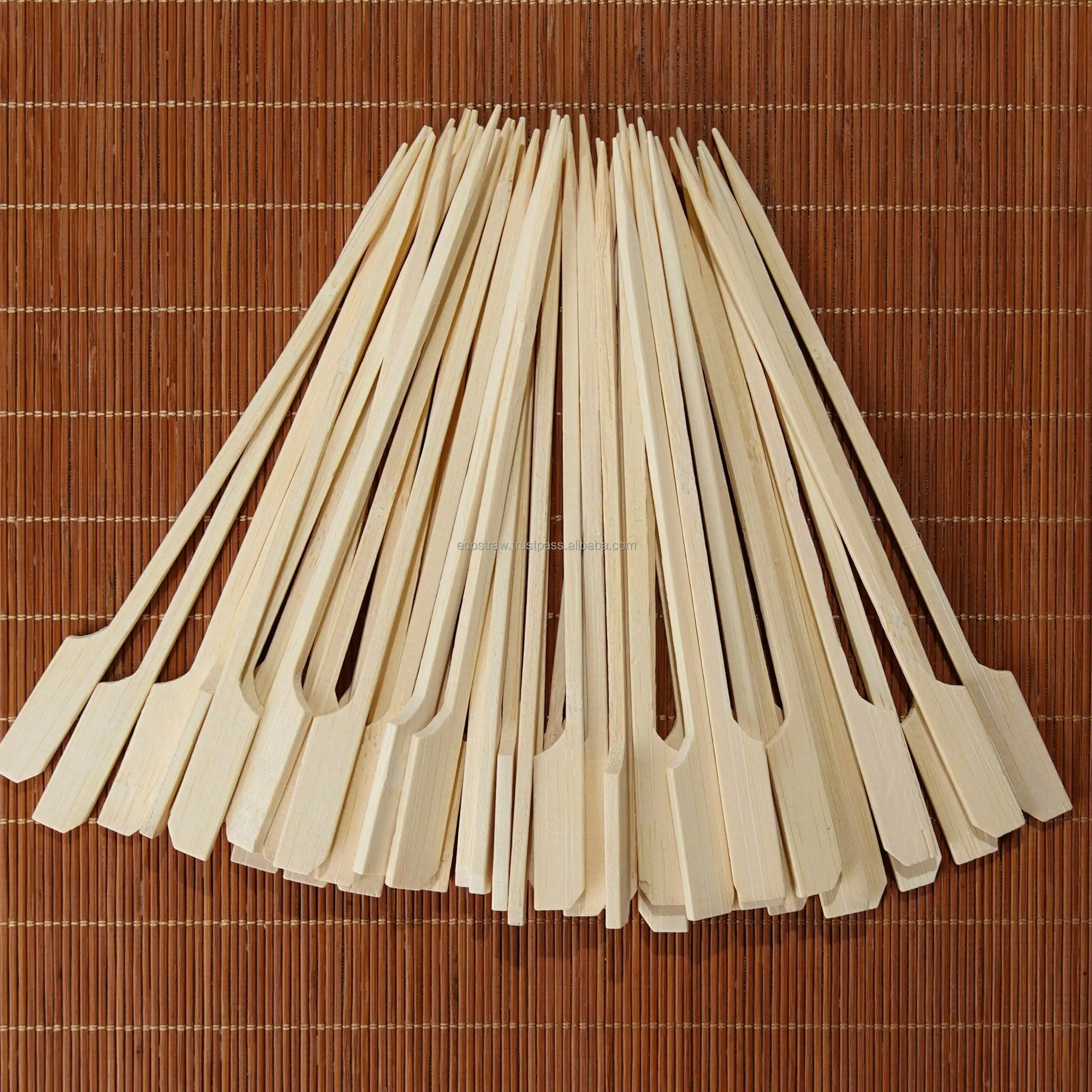 Disposable Skewer Bamboo Gun-shaped Food Bamboo Barbecue Sticks Custom ...