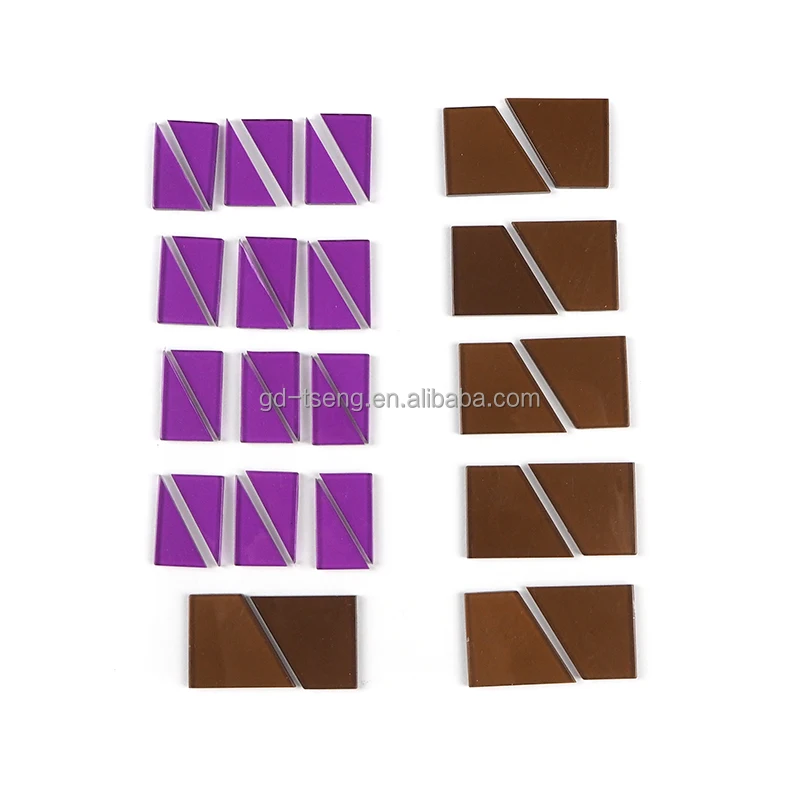 Translucent Plastic Tangram Puzzles,Math And Logic Fraction Pattern ...