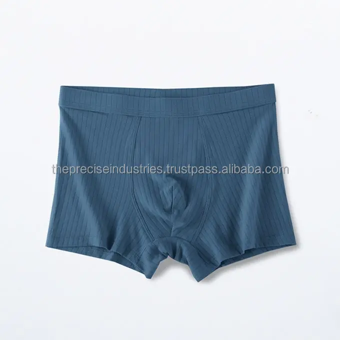 Custom Logo Men Blue Color Boxers Brief & Underwear Mens Briefs Shorts ...