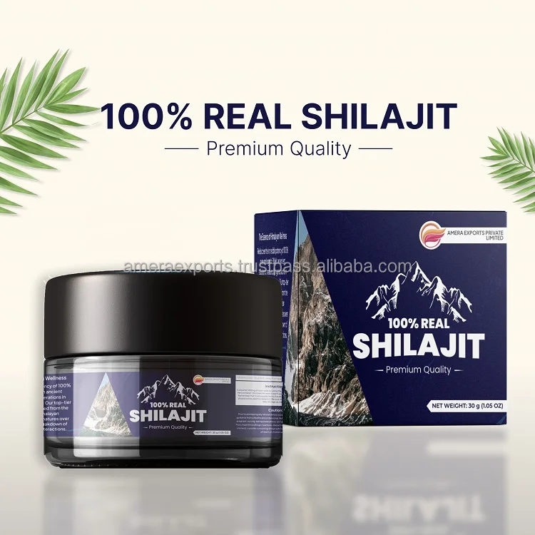 100% Pure Himalayan Shilajit Resin - Energy Boosting Supplement