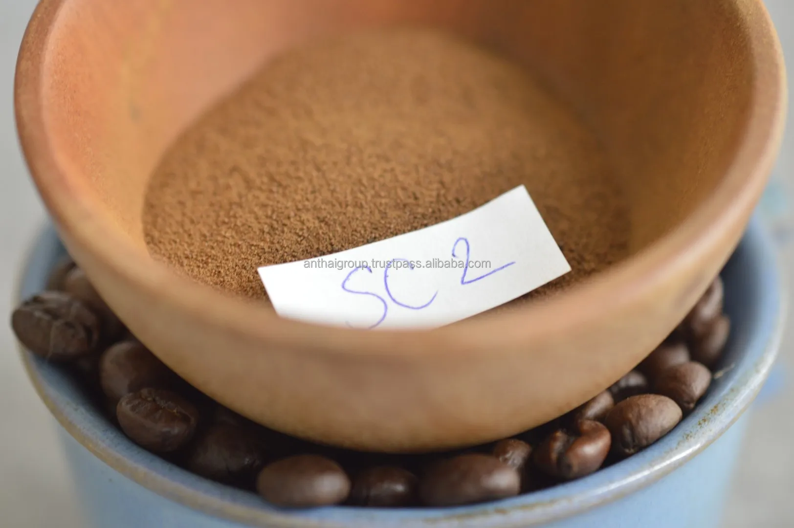 SPRAY DRIED INSTANT COFFEE (25kg) - Robusta & Caffeinated