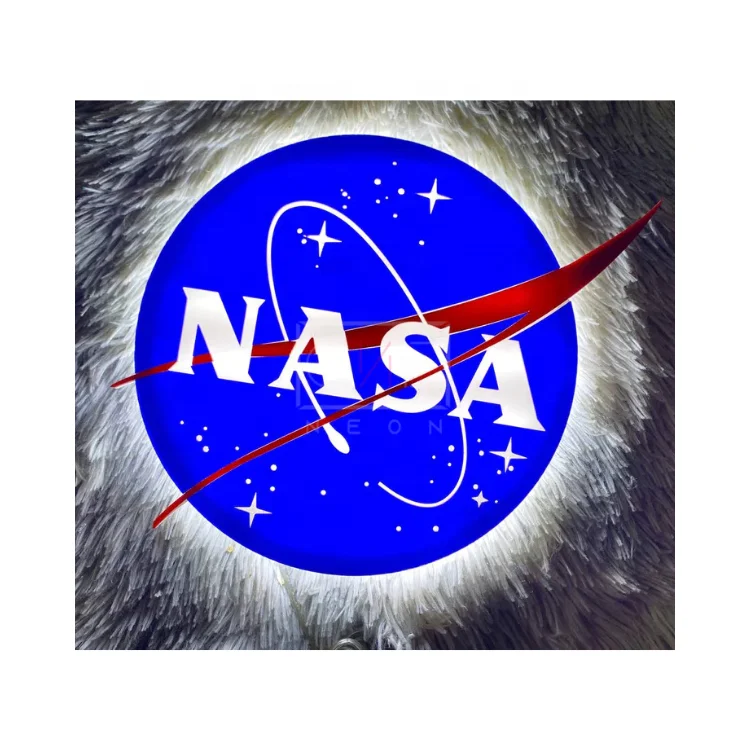 Nasa Neon Neon Sign Custom Led Lights Neon Wall Decor For Home Bar ...