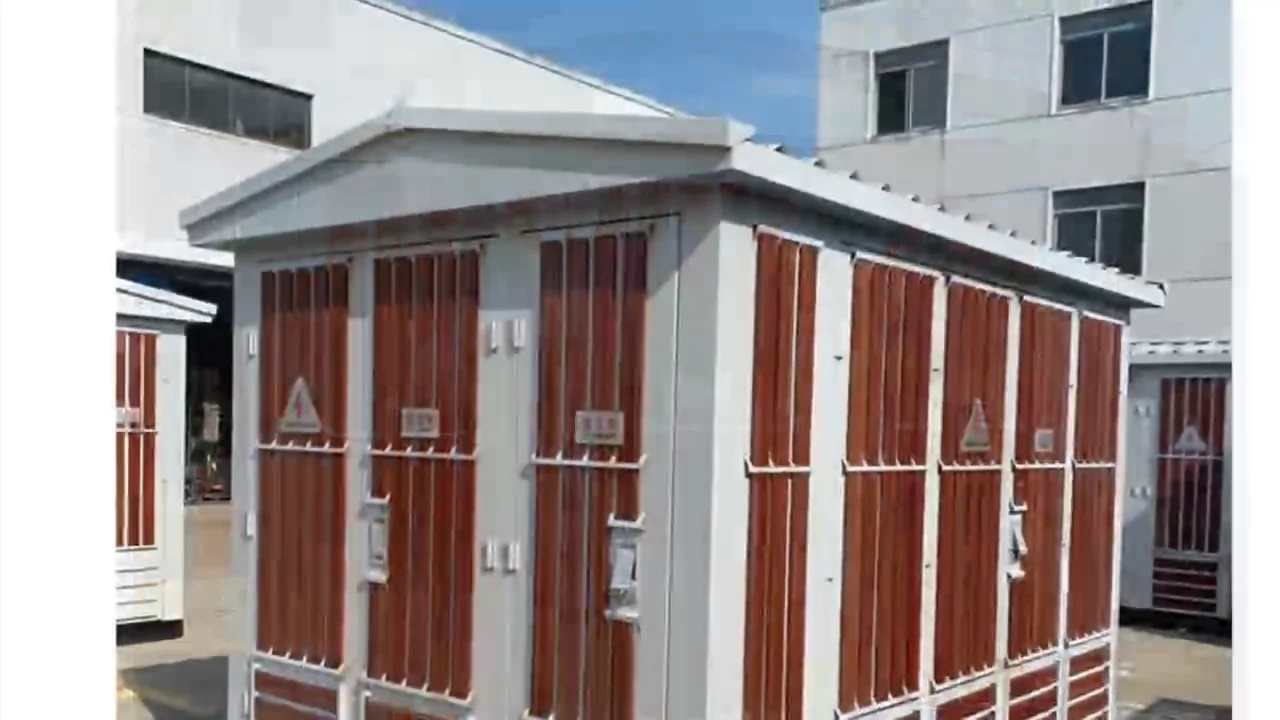 Sgob 500kva Prefabricated Box Type Complete Transformer Substation ...