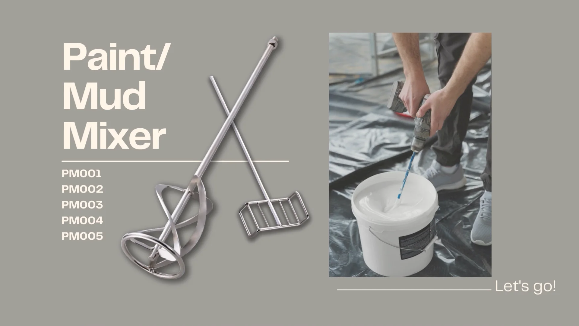 Steel Mud Mixer Concrete Auger - Buy Steel Paint Mixer,Steel Paint ...