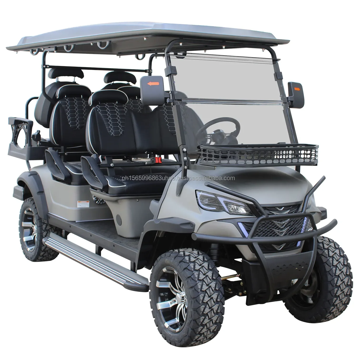 Club Golf Cart 2023 2024 Lifted 4+2 Passenger Golf Cart With Seats ...