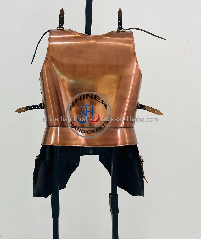 Medieval Gothic Breastplate Armor Jacket Copper Finish Halloween ...