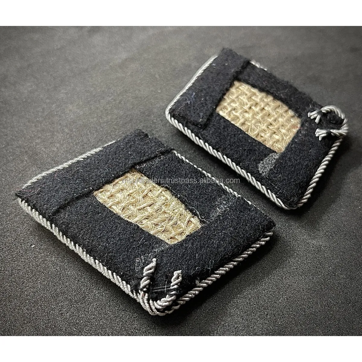 Waffen-ss Collar Tabs - Reichsfuhrer Ceremonial Epaulets Epaulettes ...