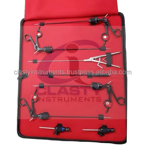 Pediatric Laparoscopic Instrument Set Laparoscopic Trocar Retractor ...