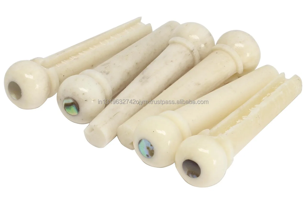Wholesale Quality Rosewood Endpin Pure Abalone Bone Bridge Pins ...