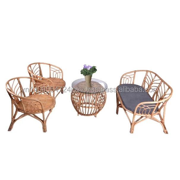 Vietnamese Rattan Chair Good Quality Beautiful Design Natural Furniture ...