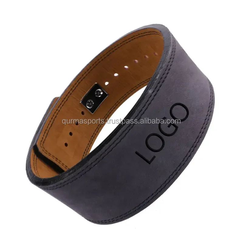 Custom Leather Weightlifting Lever Belt Gym Lever Buckle Belt Power ...