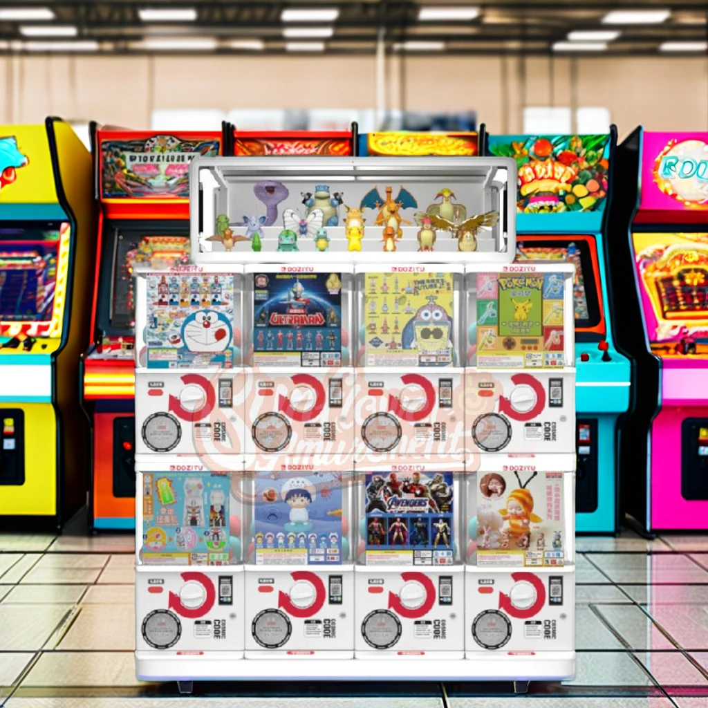 Amusement Game Center Egg Twisted Vending Machine Coin Operated ...