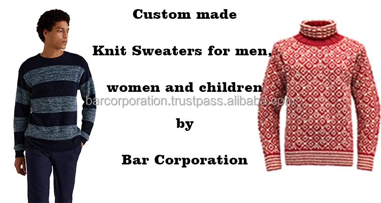 Senior Customised Cashmere Wool Knitted Pullover Christmas Cotton ...