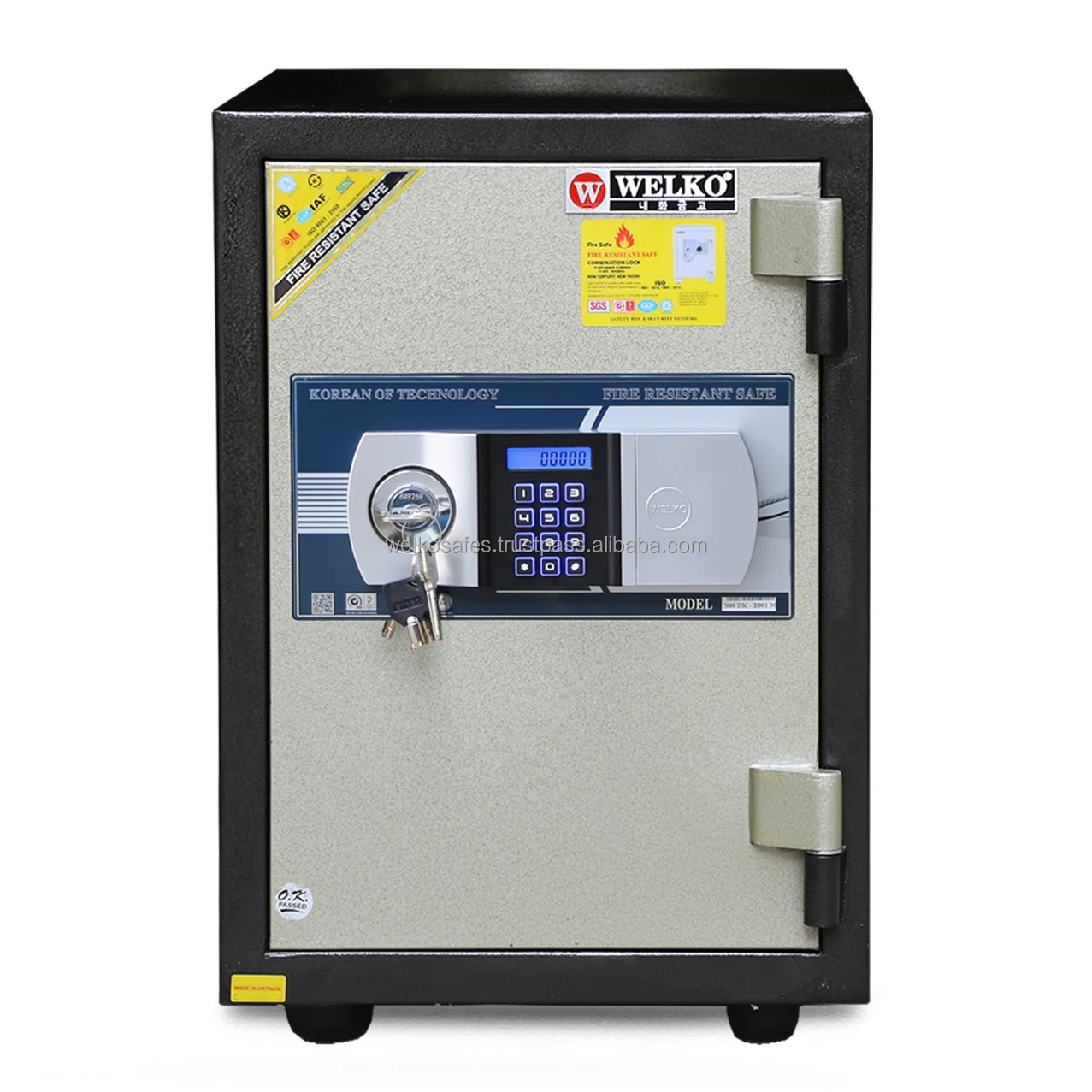 Full Test Fingerprint Biometric Safe Box Essen Germany
