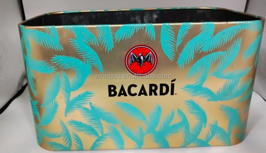 bacardi Palm Tin Bucket, Wine Bucket| Alibaba.com
