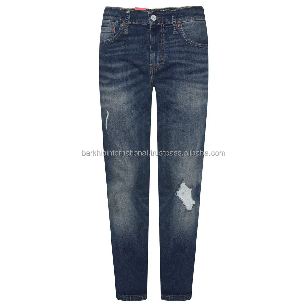 Men's Pants & Trousers Style Sale Streetstyle Denim Ripped Jeans Printed Designer Jeans Pants ...