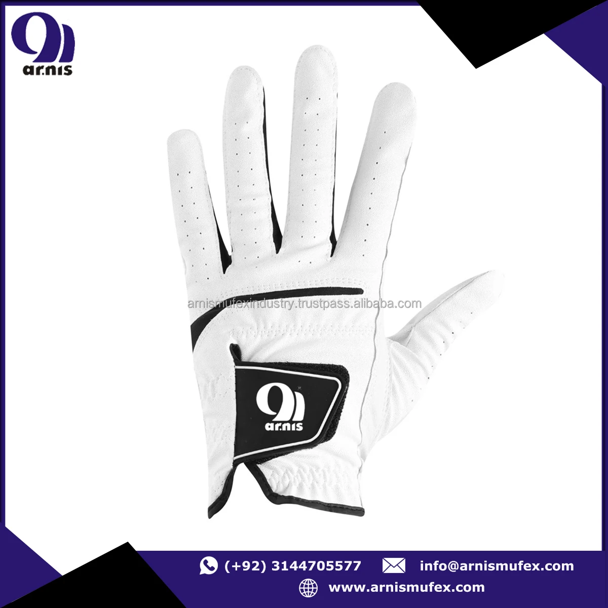 Customized Golf Gloves - High Quality Cabretta Leather
