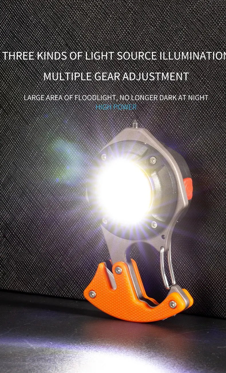 Multifunctional Portable Highlighting Light Type-c Fast Charging Large ...