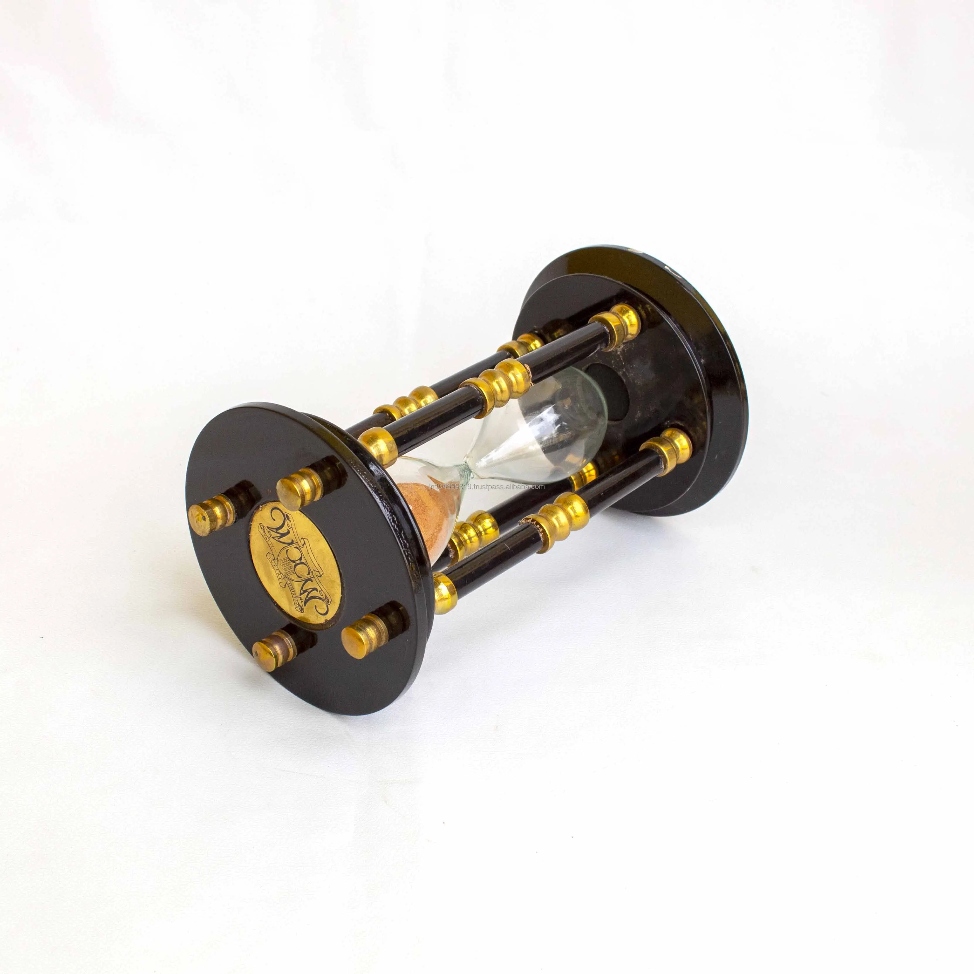 Brass Metal Sand Timer Collectible Antique Style Nautical Sand Timer ...