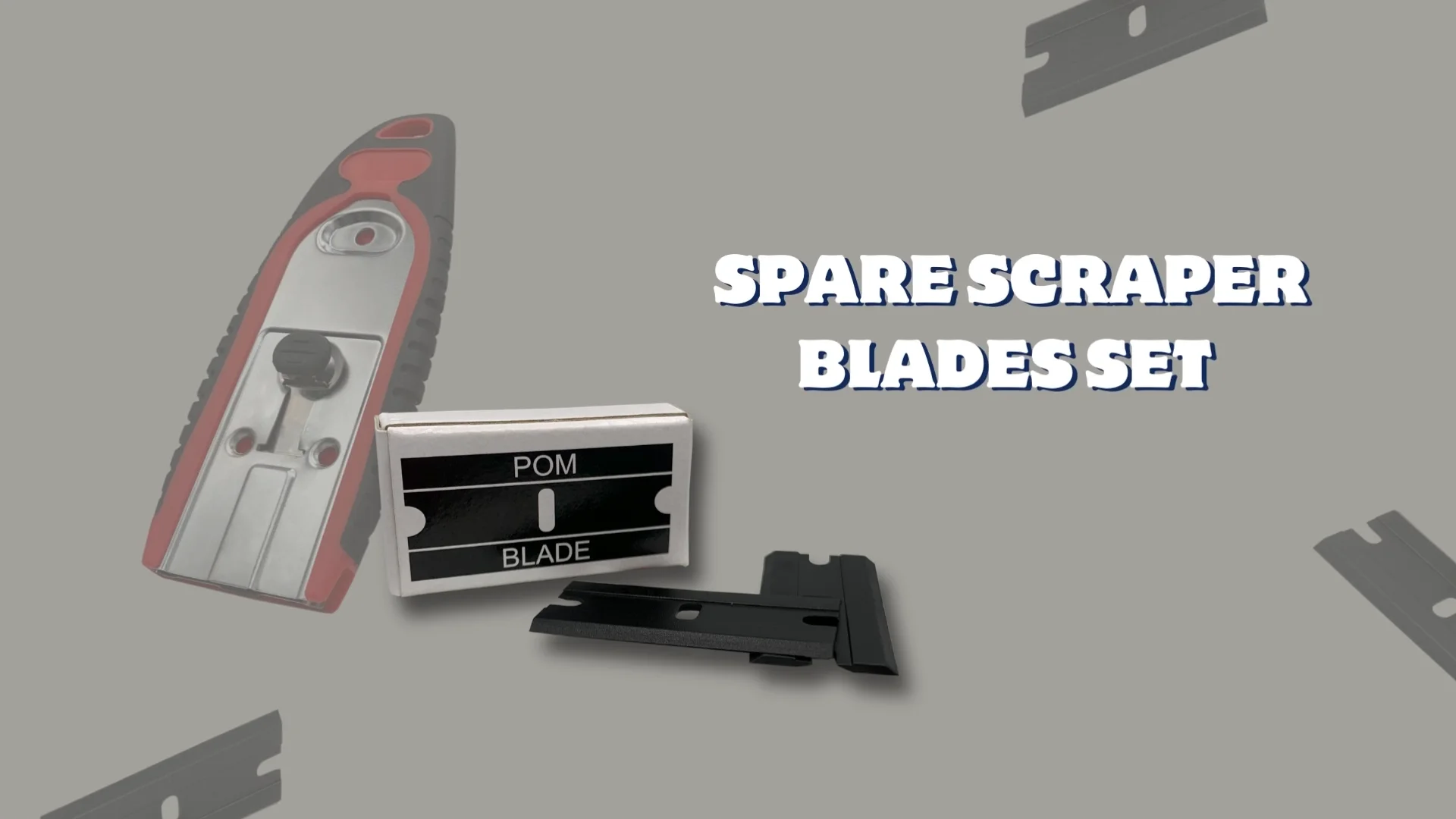 Spare Scraper Blades Mini Plastic Retractable - Buy Spare Razor Blade ...
