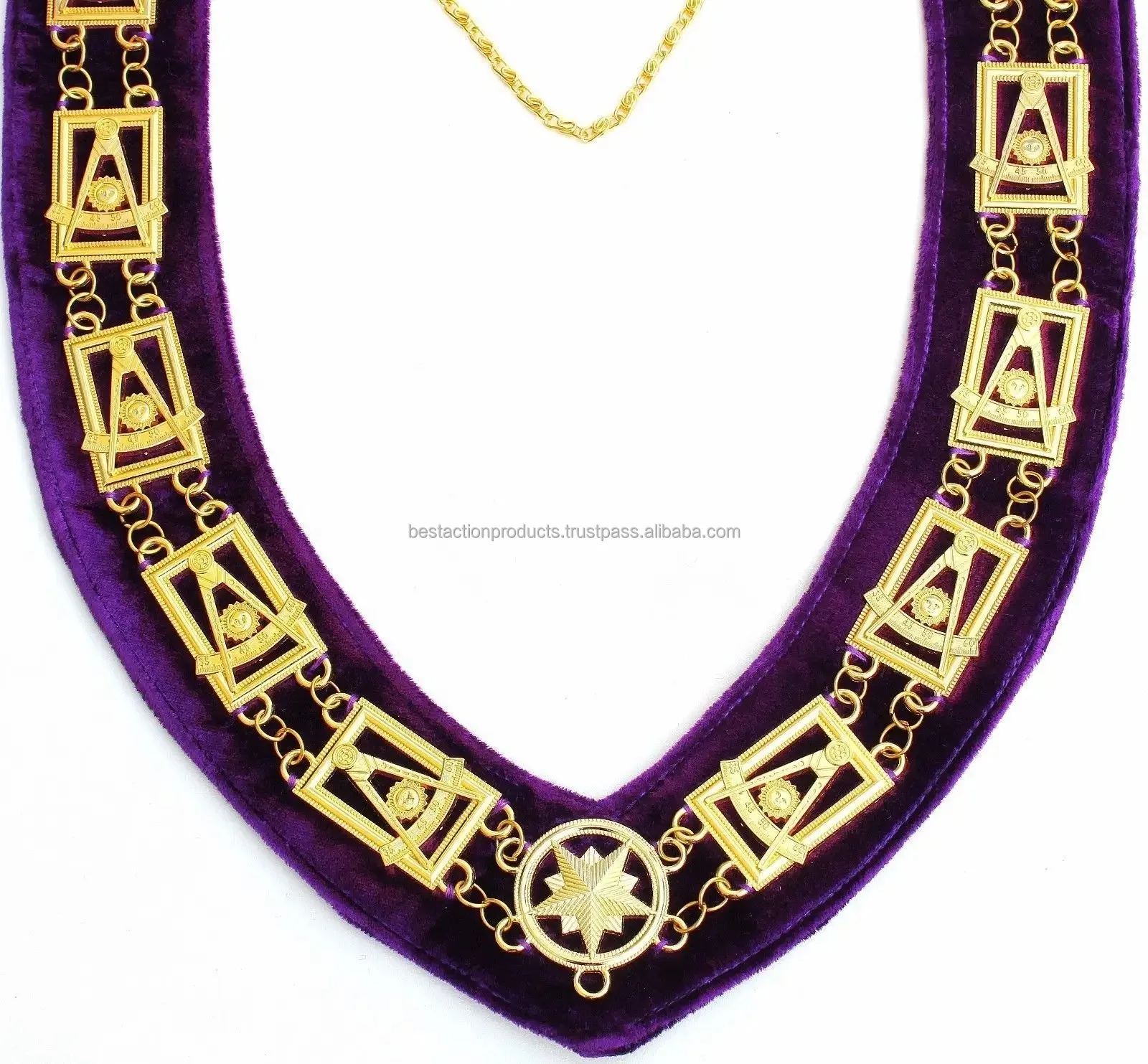 Wholesale Manufacture Masonic Regalia Chain Collar In All Colours ...