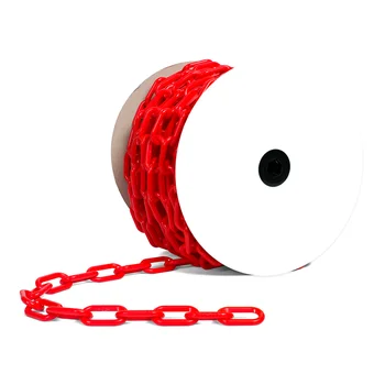 8mm20m Traffic Roadway Safety Colored Plastic Chain For Road Safety ...