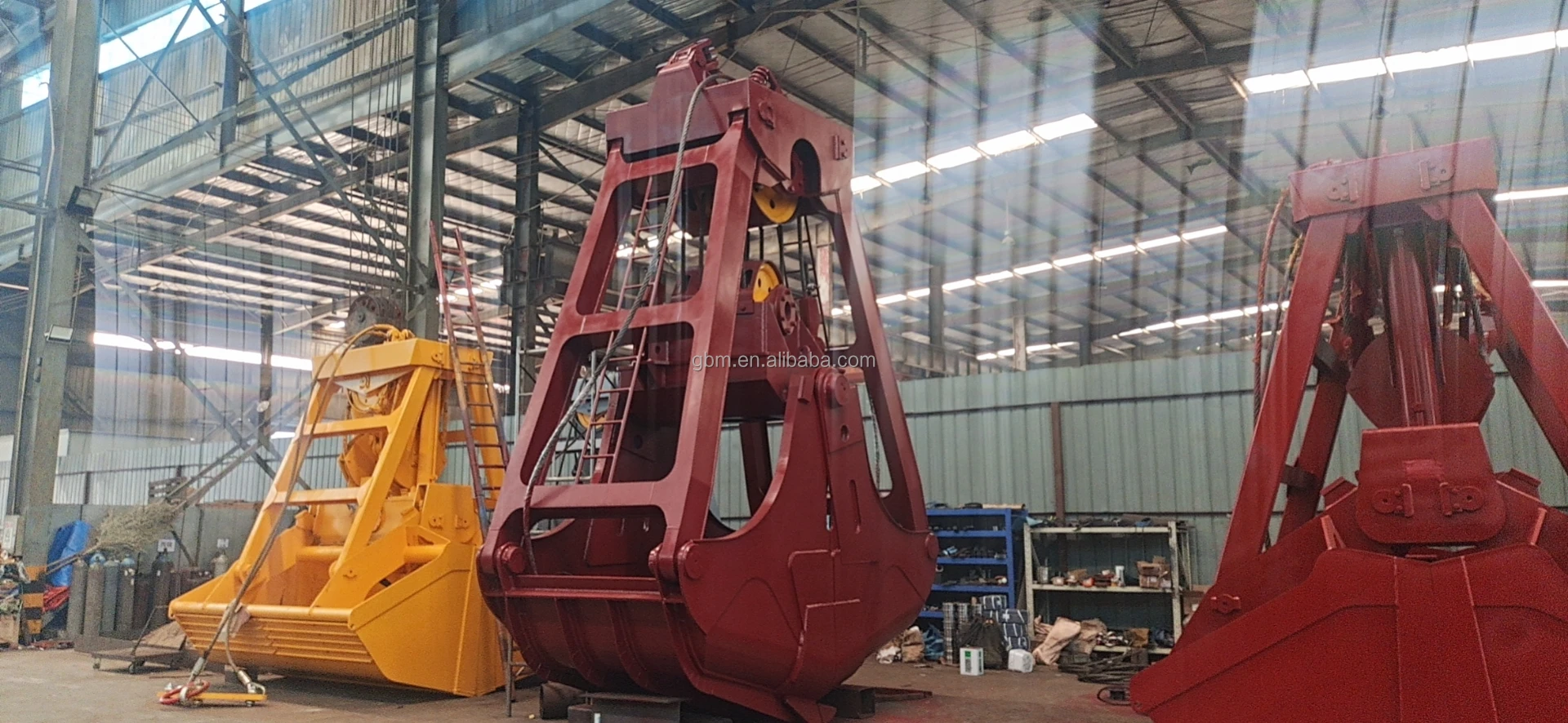 GBM Dredging Clamshell Grab Bucket - Heavy Duty & Efficient