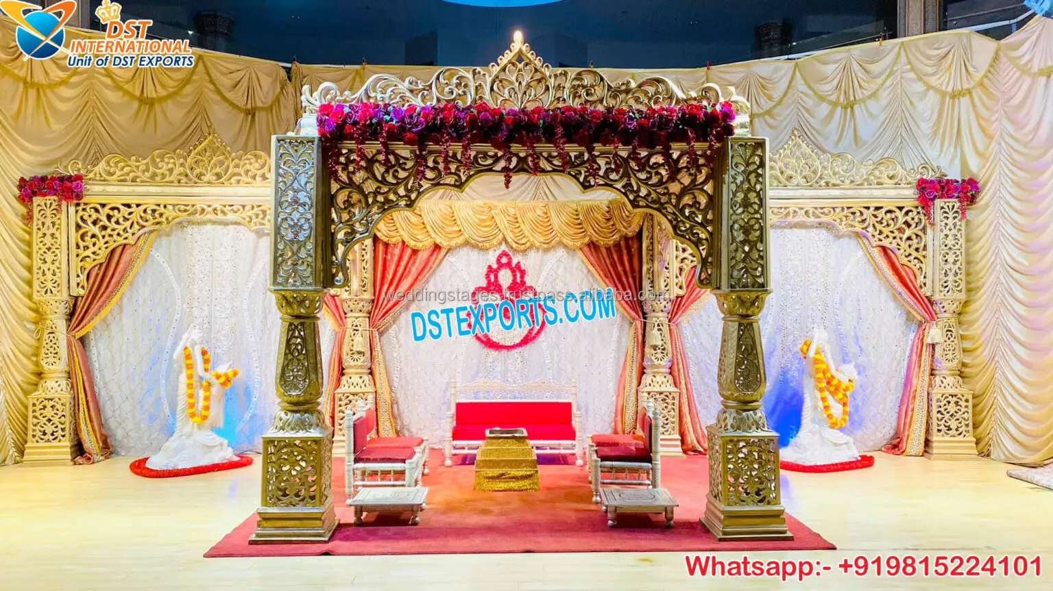 South Indian Wedding Decoration Vinayaka Mandapam