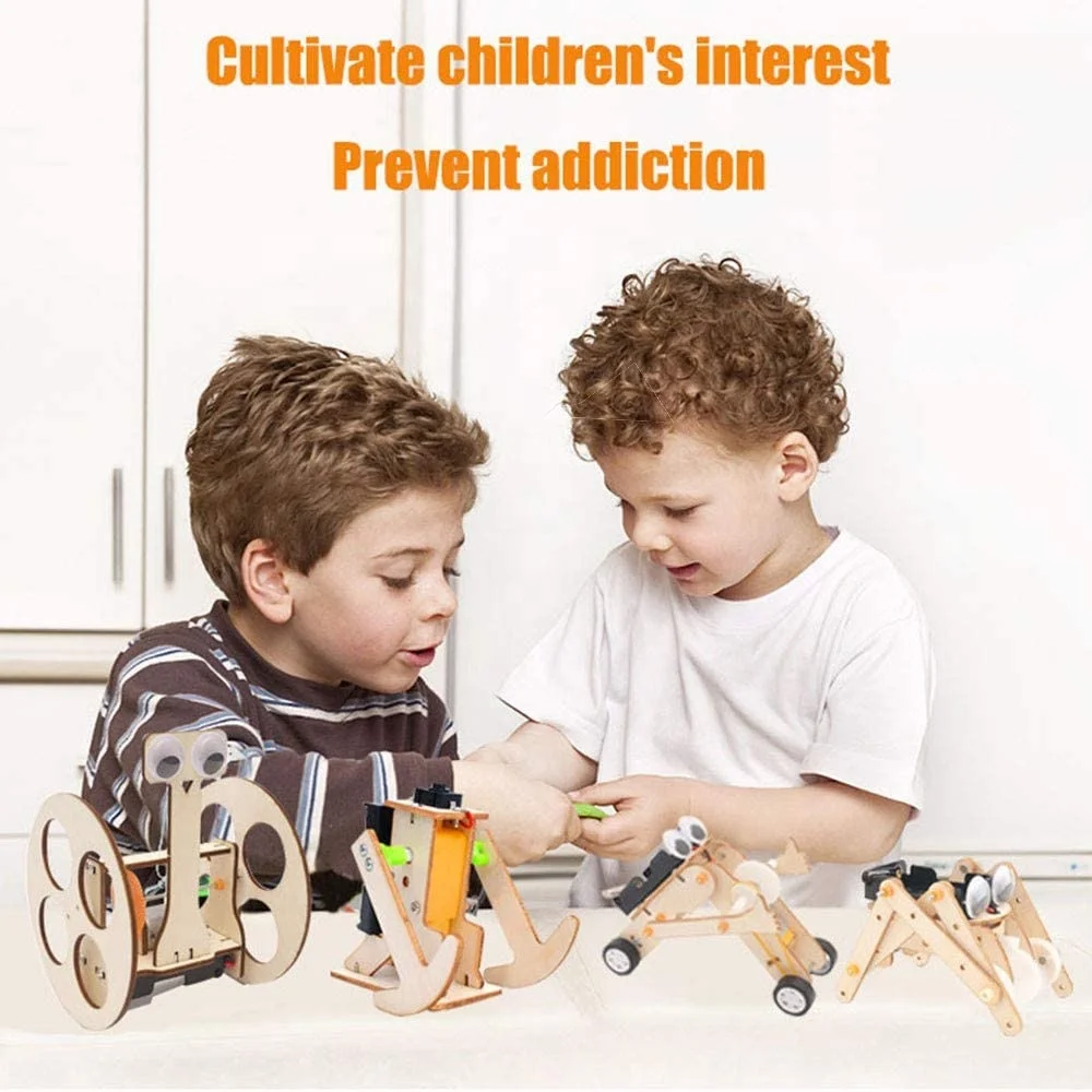 Stem Two Wheel Balance Car Robot Diy Science Kits Kids Students Fun ...