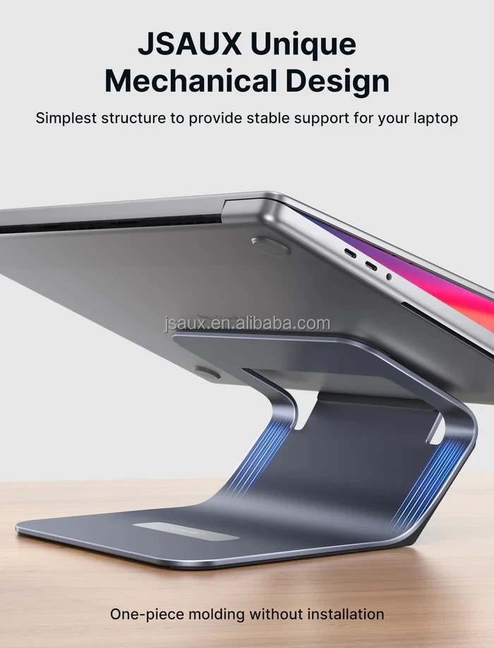 Jsaux Curve Laptop Stand Aluminum Bending Stand For Laptop - Buy Laptop ...