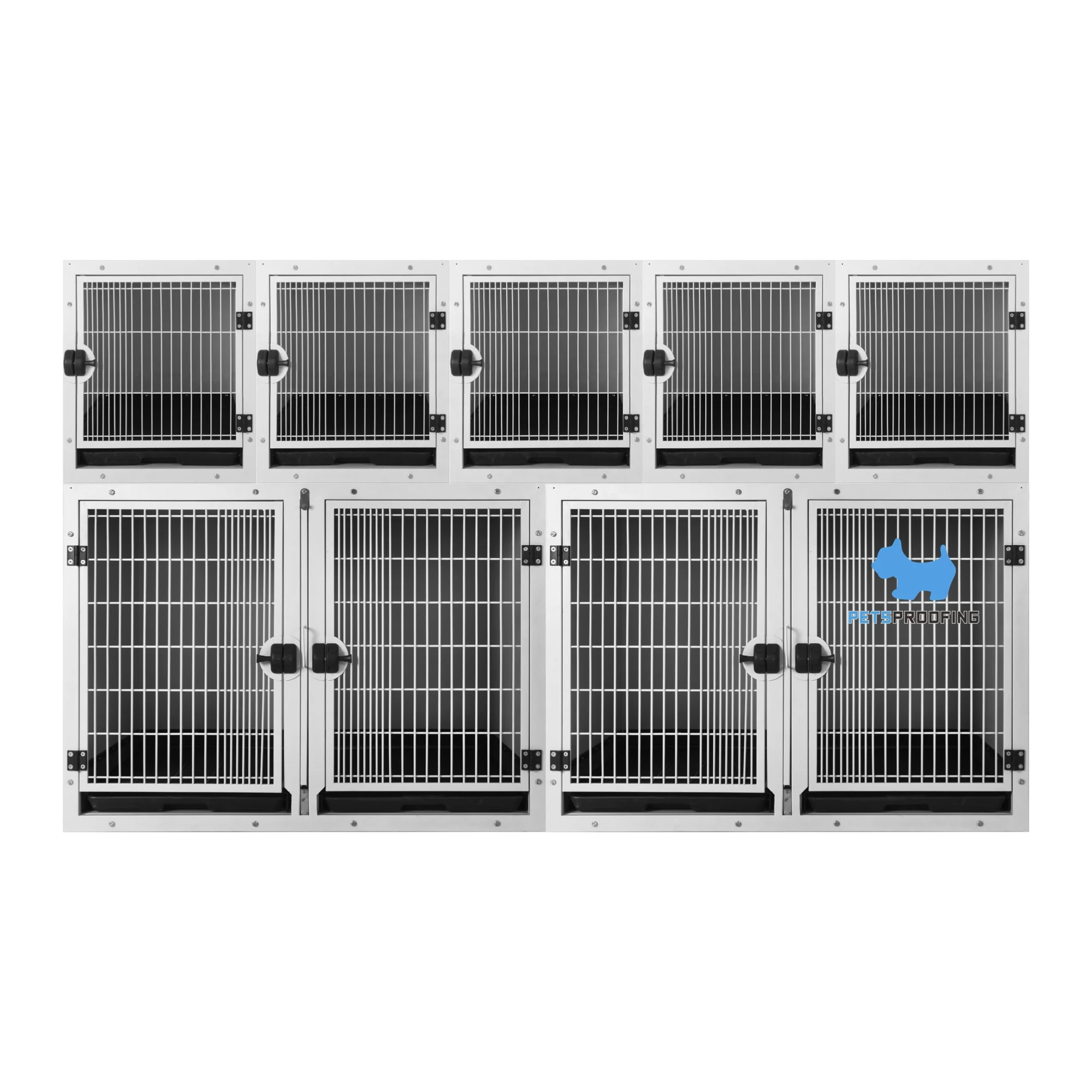 Clinic Luxury Veterinary Heavy Duty Modular Breeding Animal Stainless ...