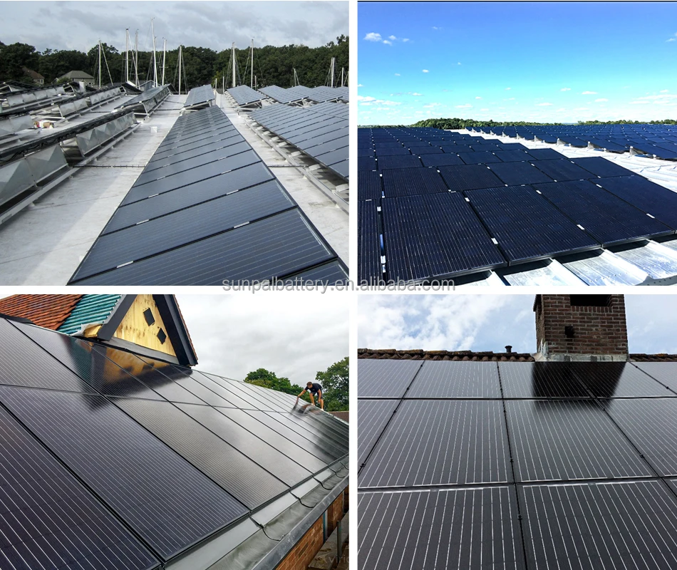 Sunpal All Black Photovoltaic Solar Panels 395 400 405 410 415 420 W Wp ...