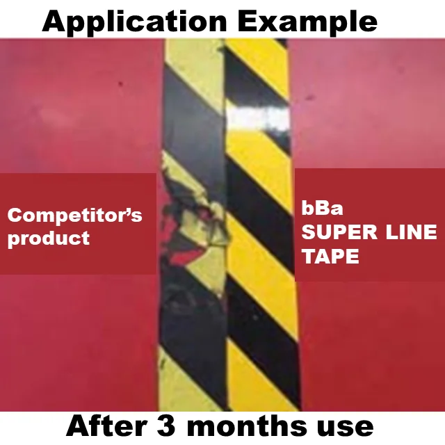 Durable Floor Marking Tape - Bba Super Line Tape
