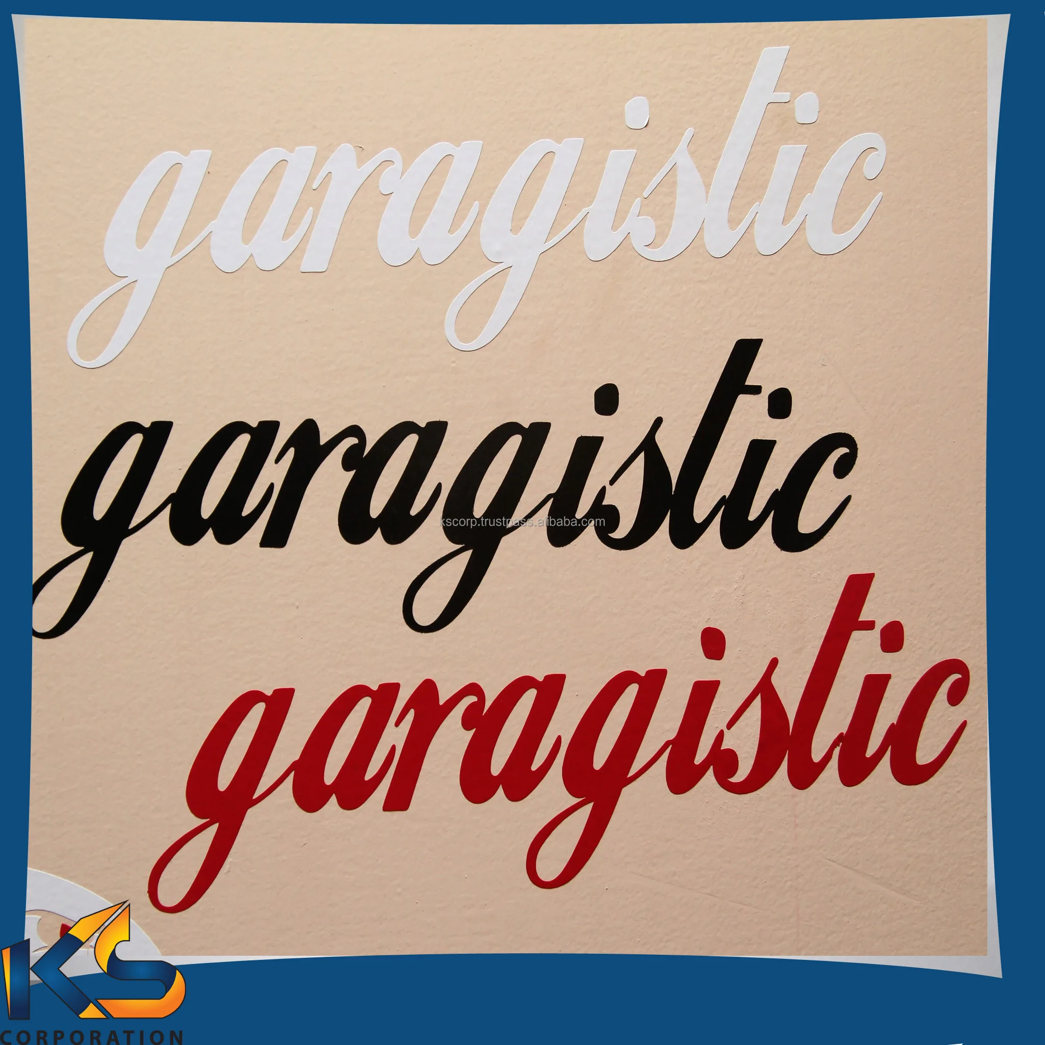 Custom Cutout Removable Transfer Sticker Decal Custom Weatherproof Logo ...