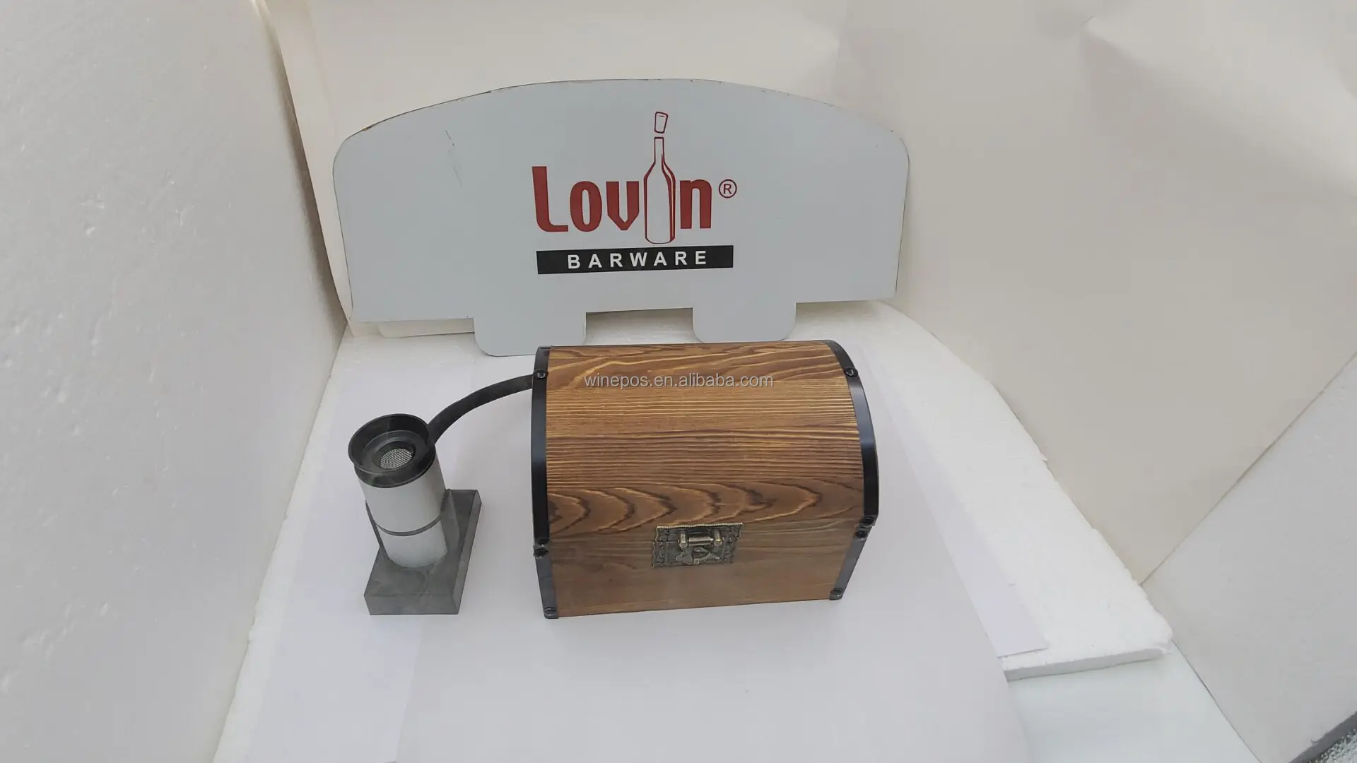 Cocktail Smoker Chest Treasure Box Cocktail Smoker Drink Smokers with ...