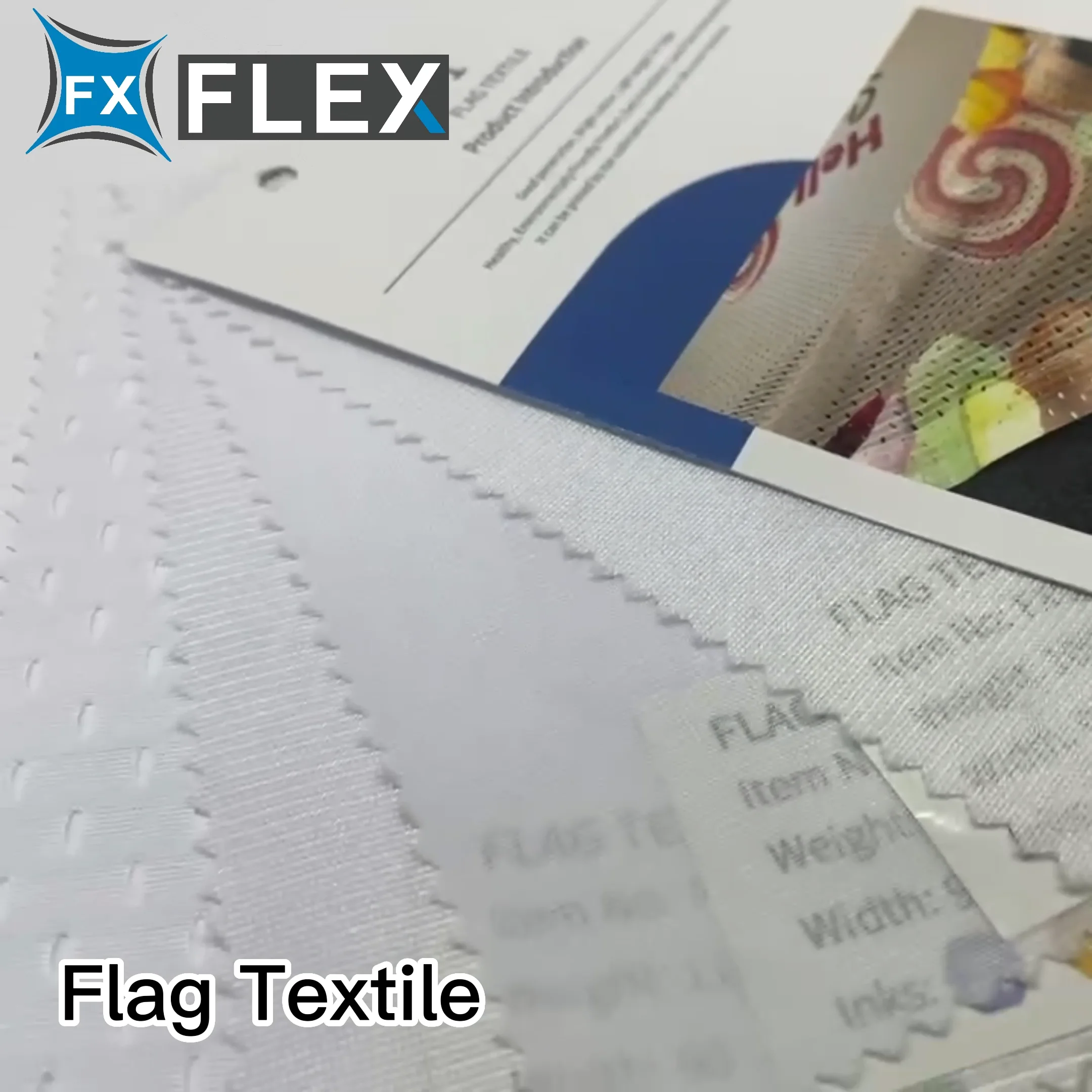 Flfx Waterproof 65gsm Sublimation Woven Polyester Outdoor Flag Fabric ...