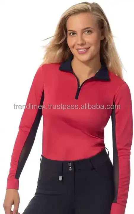 Shirt Horse Riding Equestrian Riding Shirt Baselayer Horse Riding Tops ...