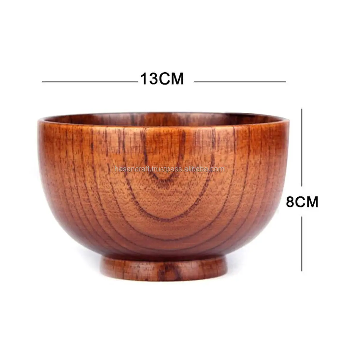 100%eco Friendly Shaving Bowl Pure Natural Wood 3.7 X 1.7in Shaving ...