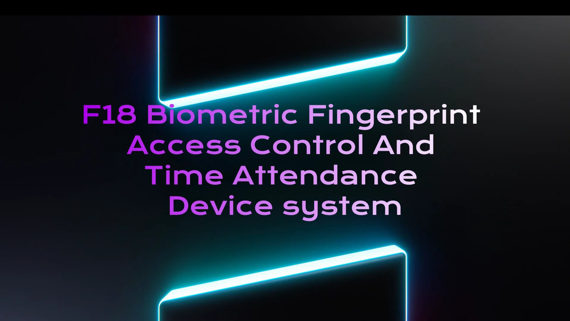 F18 Biometric Fingerprint Access Control And Time Attendance Device ...